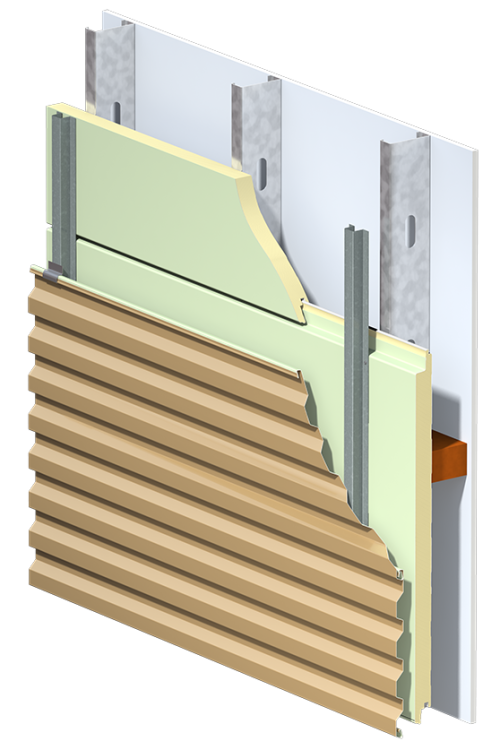 METALWRAP WITH CLIPS - Centria